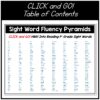 HMH Into Reading Sight Word Sentences Fluency Pyramids Centers 1st ...