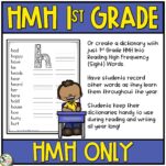 HMH Into Reading Sight Words Dictionary 1st Grade 2020 | 1st Grade ...
