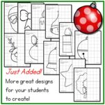 Christmas Art Activity: Christmas Symmetry | 1st Grade Pandamania