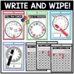 Telling Time Centers And Games Time To The Hour And Half Hour | 1st ...