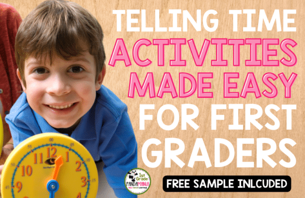 Telling Time Activities Made Easy | 1st Grade Pandamania