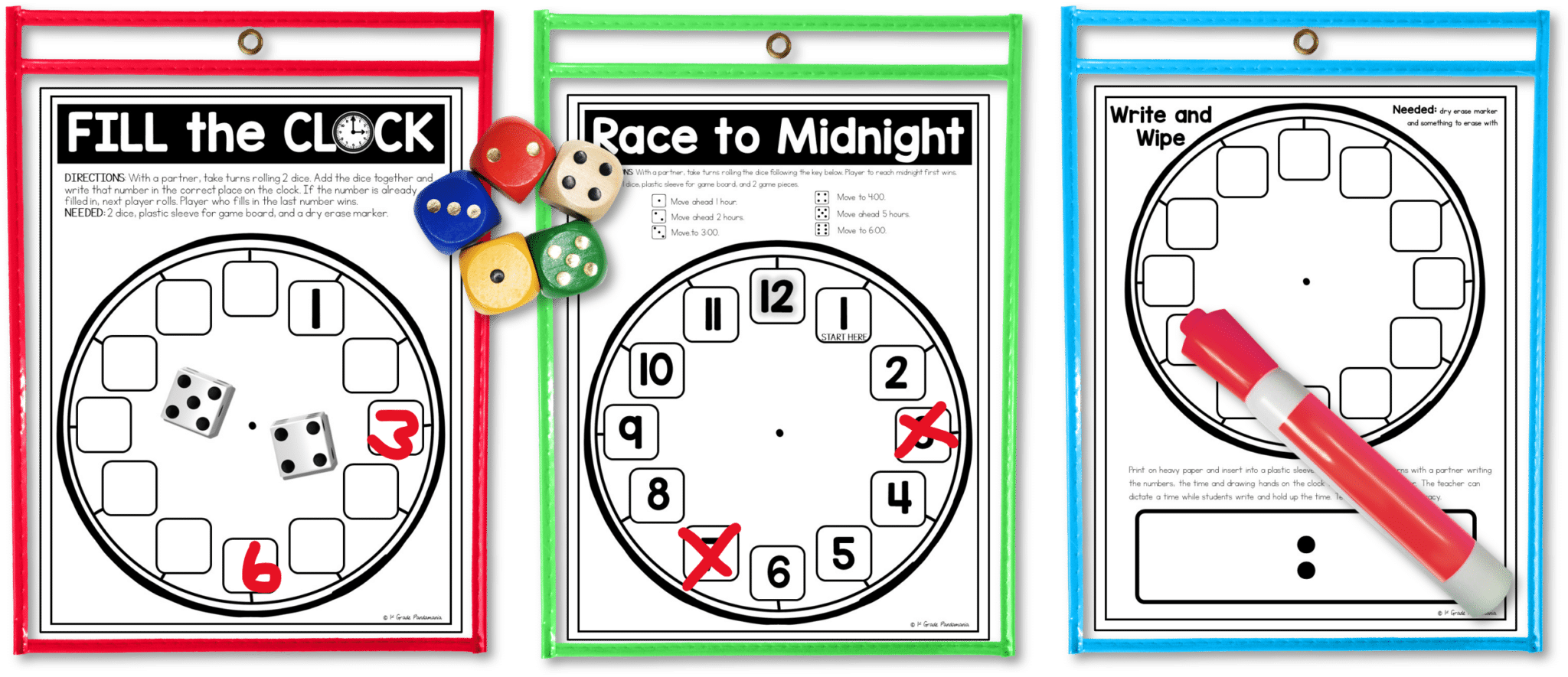 Telling Time Activities Made Easy | 1st Grade Pandamania